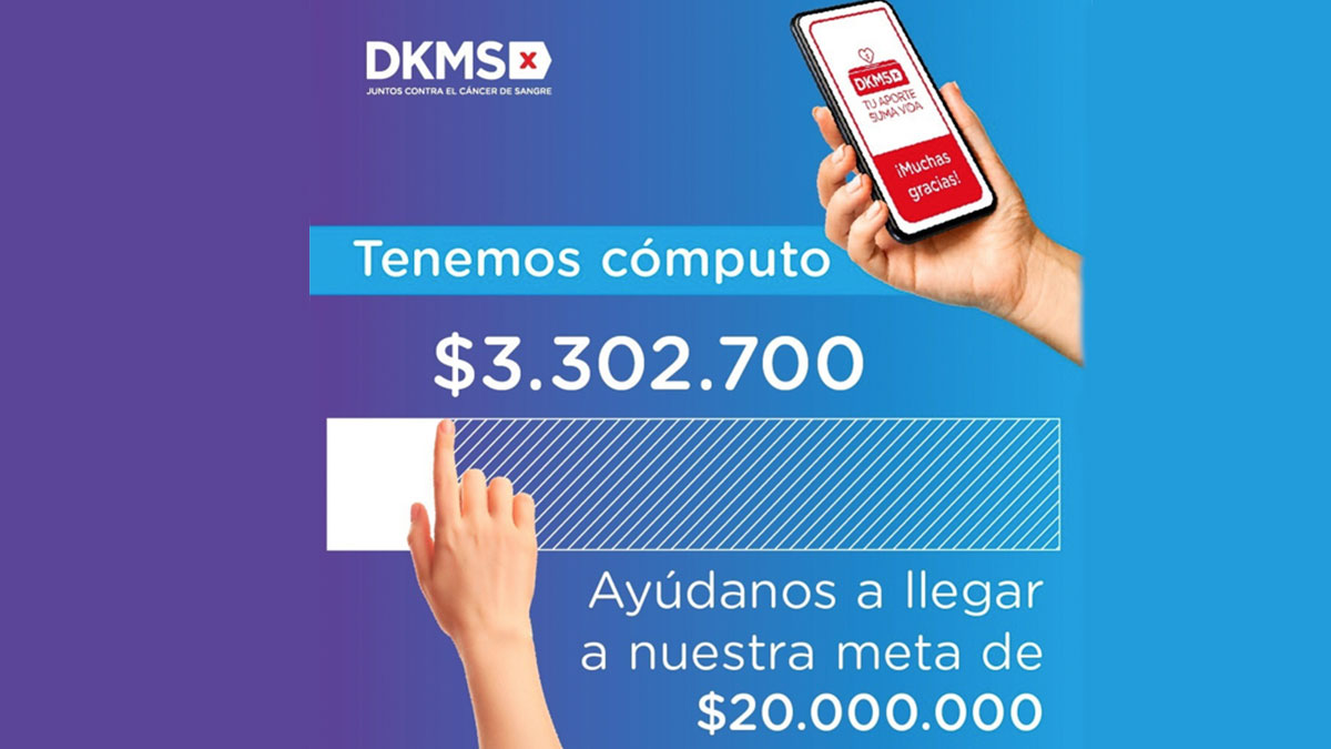 Fundación DKMS inicia su segunda Colecta Virtual: “Todo lo recaudado ...