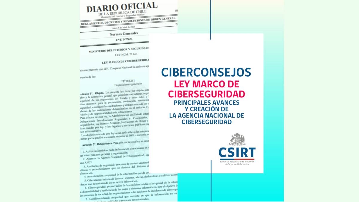 Ley Marco de Ciberseguridad: sus principales avances y atribuciones de la ANCI - INFOGATE